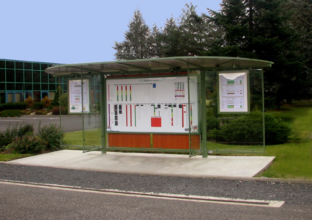 L'usine Merck de Semoy s'équipe d'un abri Héritage.